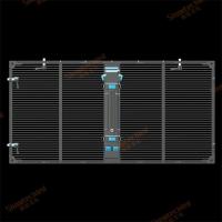 China 3.91mm 7.81mm Transparent LED Display Screen Back Maintenance for sale