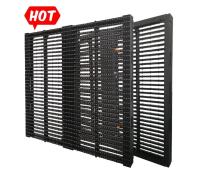 China High Brightness Energy Saving Screen , P15.625 Outdoor Curtain Led Mesh Display for sale