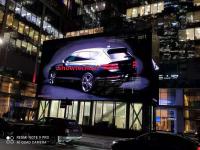 China 3.9mm Pixel Pitch LED Outdoor Mesh Screen High Transparency 42% Transparency for sale