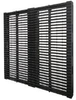 China Building Wall Large Outdoor Transparent Mesh Curtain Led Screen Display P31.25 for sale