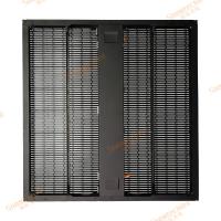 China 3840Hz Building LED Transparent Film Screen Window LED Stage Background Curtain for sale