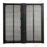 China 15.6 X 31.25mm Transparent Front Maintenance LED Display Mesh Screen Waterproof 12000Nits for sale