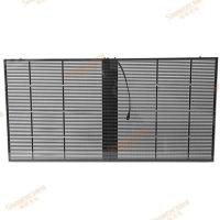 China P3.9 1000cd/M2 Outdoor Transparent LED Display Screen 14bit Shopping Mall for sale