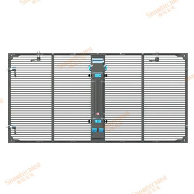 China Module LED P10 Smd Full Color Outdoor Transparent LED Screen High Refresh Rate for sale