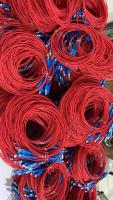 China G652D 9/125 Fiber Optic Patch Cord SC To SC Single Mode Fiber Patch Cable for sale