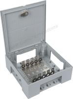 China Fire Resistant Cable Junction Box Back Mount 50 Pair Distribution Box for sale