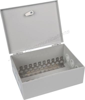 China ABS Material Indoor 100 Pair Distribution Box Back Mount Waterproof DB Box for sale