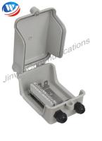 China Waterproof White FTTH Mini Fiber Optic Terminal Box 30 Pair Telecommunication Distribution Box for sale