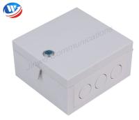 China 50 Pairs Telephone Plastic Distribution Box Wall Mount Weatherproof for sale