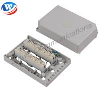 China White Screw Lock Cable Junction Box 20 Pairs Weatherproof DB Box for sale