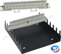 China Back Mounting Frame For 25Pairs HF Connection Module Base for sale