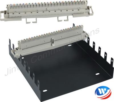 China Back Mounting Frame For 25Pairs HF Connection Module Base for sale