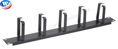 China With 5PCS Metal Rings 19inch 1U Cable Management for sale