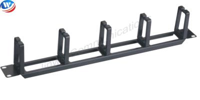 China 5PCS Plastic Rings And Hole Of Bottom Plate 19inch 1U Cable Management for sale