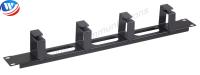 China 4PCS Plastic Rings Cable Manager 3m 1U Server Rack Wire Management for sale