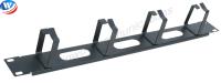 China 4PCS Metal Rings Horizontal Cable Manager Data Center Server Rack for sale