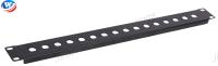 China 19in 16 Port Keystone Patch Panel Cold Rolled Steel Blanking Panels Data Center for sale