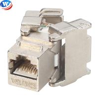 China Toolless Modul RJ45 Cat 6A CAT6A RJ45 Punch Down Jack for sale