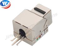 China Metallic Color STP Keystone Jack 90 Degree Cat6 Keystone Jack for sale