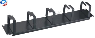 China Data Communications Horizontal Cable Manager 19 Inches 2U Brush Panel for sale