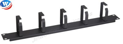 China Dustproof Horizontal Cable Organizer 1U 19 Inch Cold Rolled Steel for sale