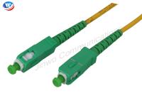 China G657A Fiber Optic Patch Cord 2mm LSZH SC APC To SC APC for sale