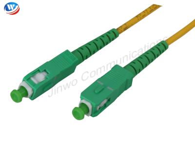 China G657A Fiber Optic Patch Cord 2mm LSZH SC APC To SC APC for sale