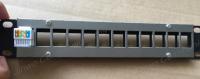 China Gold Plating Cat5e RJ45 Keystone Jack ABS Plastic Punch Down for sale