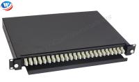 China ROHS 1U 24 Port LC Fiber Patch Panel 23 Inch FDB Fiber Distribution Box for sale