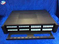China 48 Core Fiber Optic Patch Panel 24 Port SC Adapter 2U Type for sale