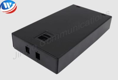 China Black CATV Wall Mount Fiber Distribution Box 2pcs SC Adaptor for sale
