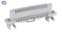 China 10 Pair High Density Terminal Block Flame Retardant Sliver Plating for sale