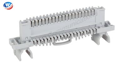 China 10 Pair High Density Terminal Block Flame Retardant Sliver Plating for sale