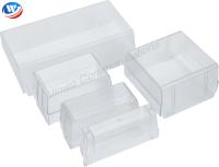 China Dust Proof LSA Plus Module Transparent Krone 10 Pair Disconnection Module for sale