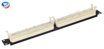 China Rack Mount 1U 110 Wiring Blocks 100 Pairs MDF Terminal Block for sale