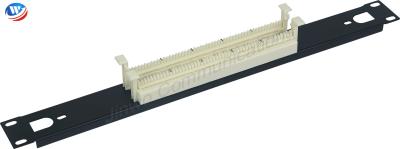 China 50 Pairs Telecommunication 110 Blocks For Wiring 19 Inch for sale