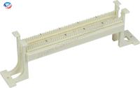 China Telecommunication 50 Pairs 110 Wiring Blocks Horizontal Type for sale