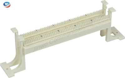 China Telecommunication 50 Pairs 110 Wiring Blocks Horizontal Type for sale
