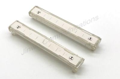 China Transparent IDC LSA Plus Module ABS Plastic 10 Pair Krone Module for sale