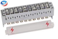 China 10 Pairs LSA Plus Module 2 Pole Gas Tube Surge Arrester for sale