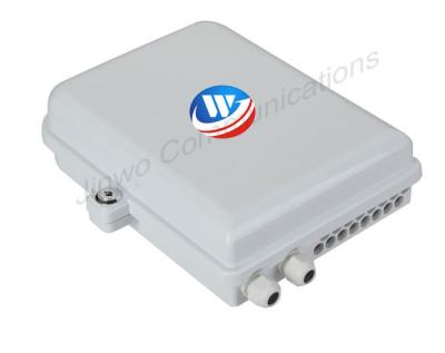 China CATV LAN Wall Mount Fiber Distribution Box 16 Cores Fiber Optic Cable Junction Box for sale