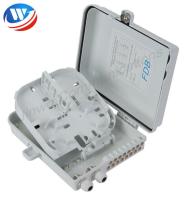 China CATV LAN Wall Mount Fiber Distribution Box 16 Cores Fiber Optic Cable Junction Box for sale