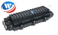China 2 In 2 Out 96 Ports Fiber Optic Closure Horizontal Optical Fibre Cable Joint Closure for sale
