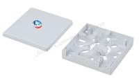 China FTTB FTTX Outdoor Fiber Distribution Box 2 Core Outdoor Fiber Junction Box for sale