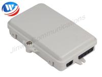 China White 4 Core Fiber Optic Termination Box IP65 Outdoor Fiber Optic Distribution Box for sale