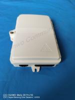 China White 4 Core Fiber Optic Termination Box IP65 Outdoor Fiber Optic Distribution Box for sale