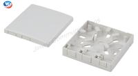 China ABS Plastic FTTH Outdoor Box 2 Port Indoor Fiber Termination Box for sale
