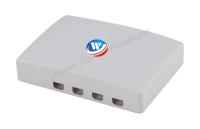 China 4 Cores FTTH Distribution Box Indoor Horizontal Distribution Board for sale