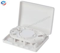 China 4 Cores FTTH Distribution Box Indoor Horizontal Distribution Board for sale