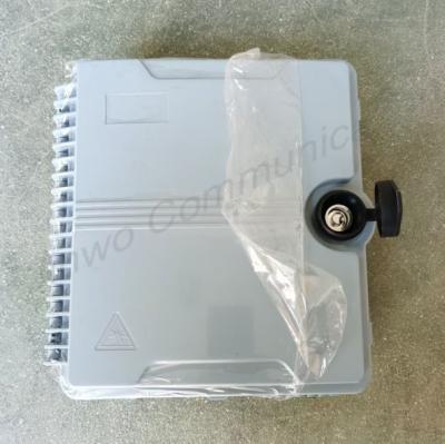 China 24 Ports 12 Core Fiber Optic Termination Box SC Outdoor Cable Distribution Box for sale